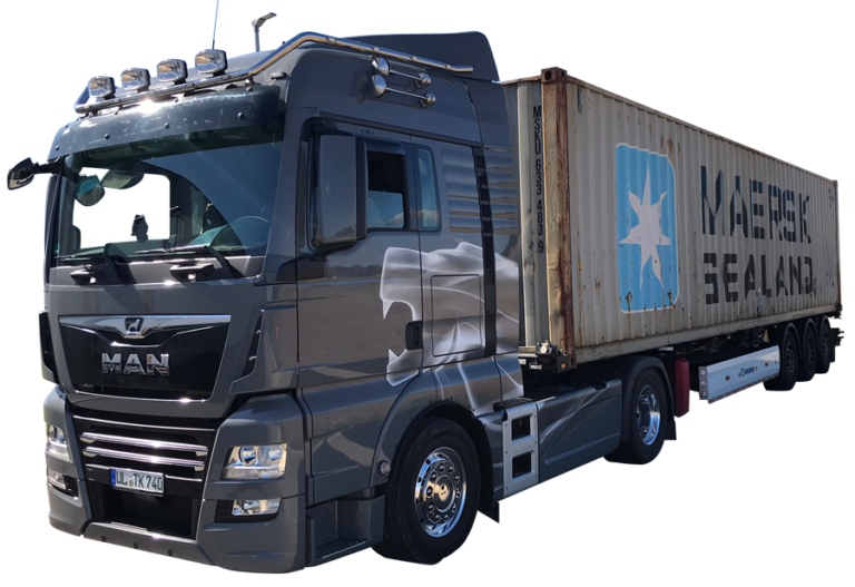 Container Trucking am Terminal Ulm - MT Transport GmbH